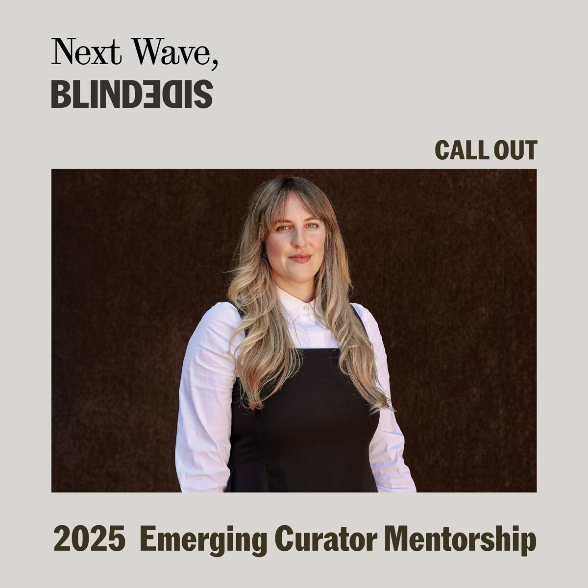 Emerging curator mentorship with Blindside / News / Next Wave